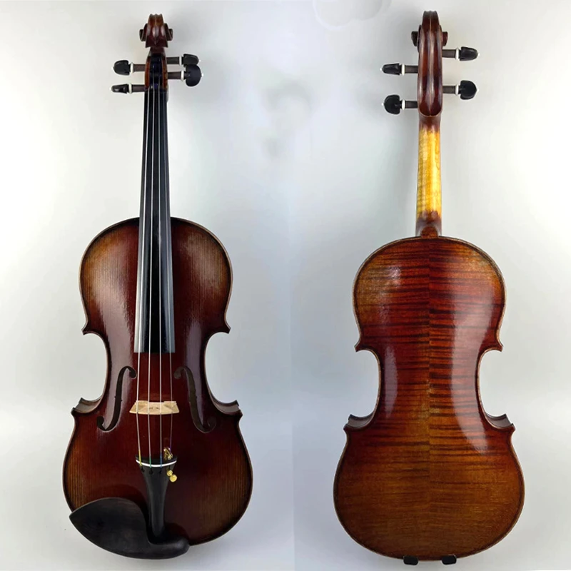 Professional-Handmade-Retro-Oil-Painted-Pattern-Violin-Exam-Practice ...