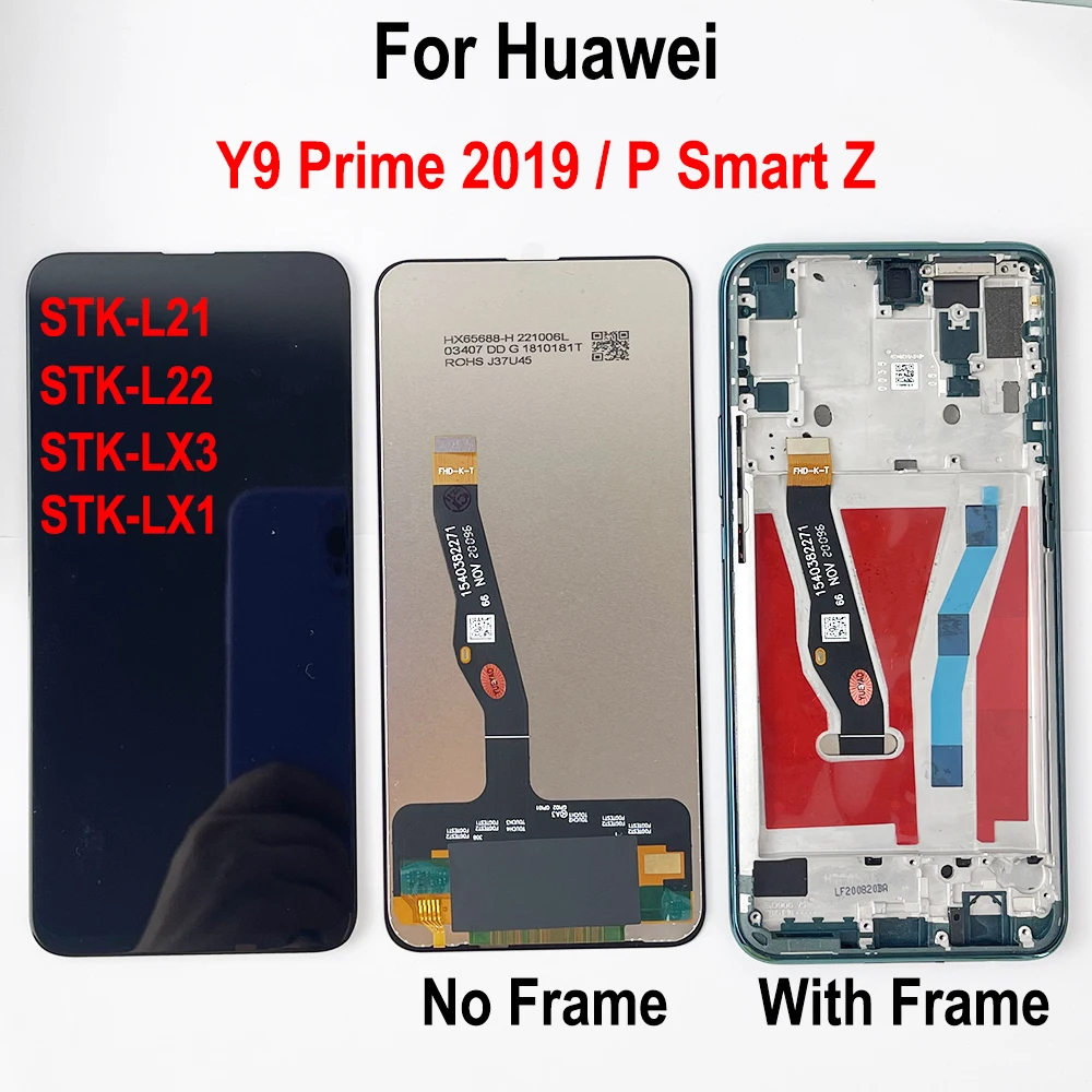 Pantalla Lcd Y9 Prime 2019 STK-L21 STK-L22 STK-LX3, para Huawei P Smart ...