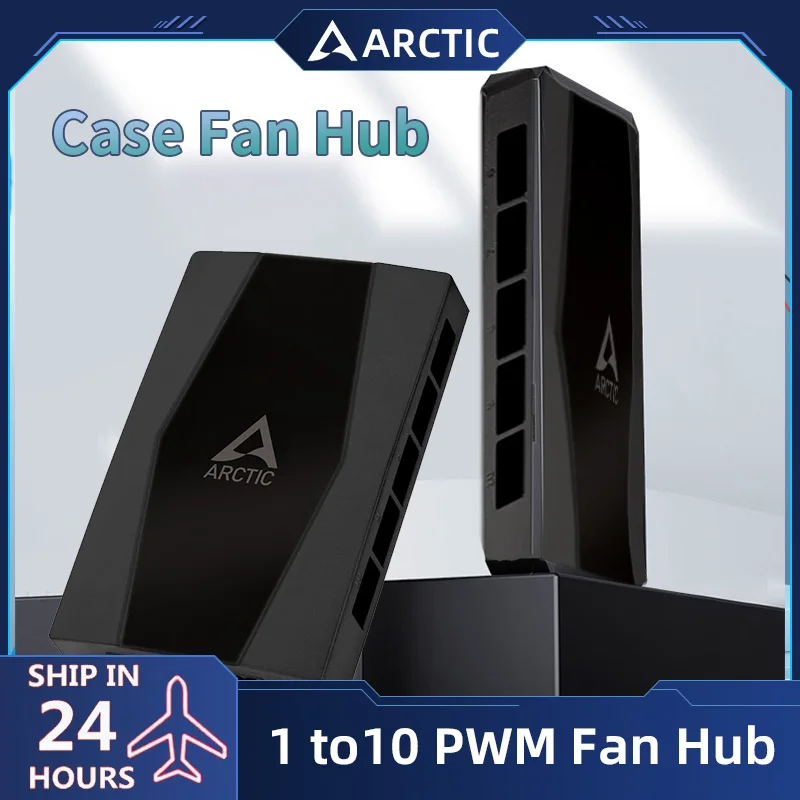 ARCTIC-Case-Fan-Hub-1-to10-Way-4Pin-PWM-SATA-Power-Fan-Splitter ...