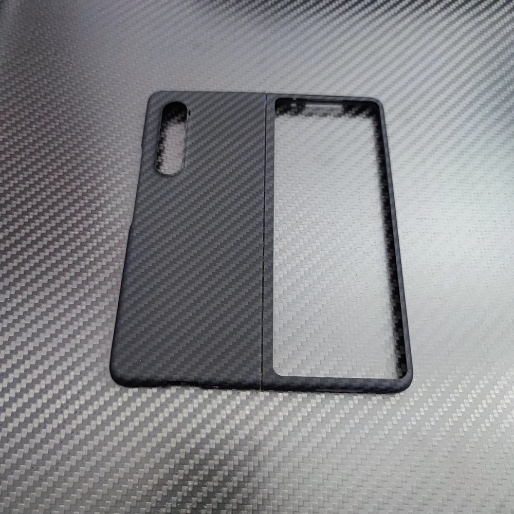 Real Carbon Fiber Case For Samsung Galaxy Z Fold 3 2 Case Ultra Thin ...
