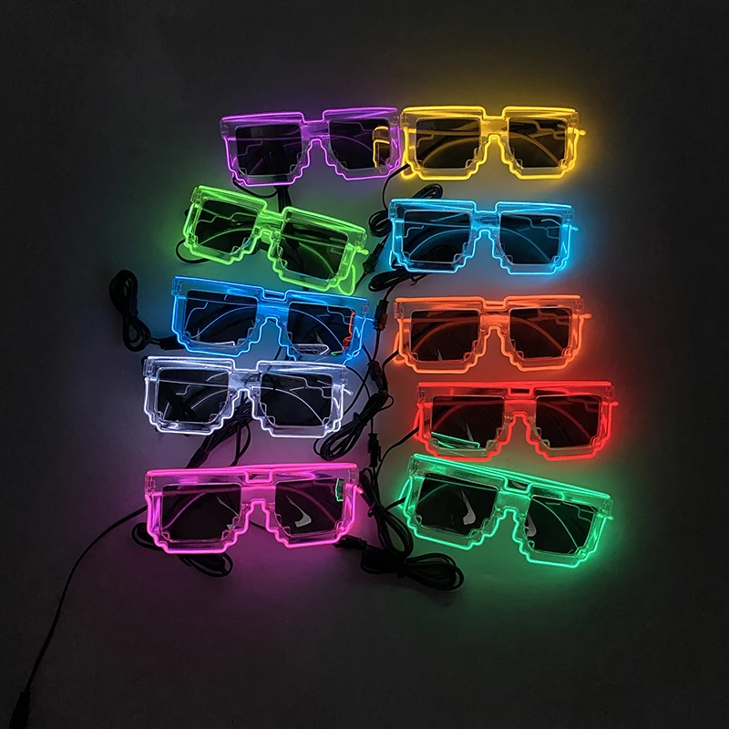 Cool-New-Design-Decorative-Luminous-Glasses-Music-Decoration-Neon-Light ...