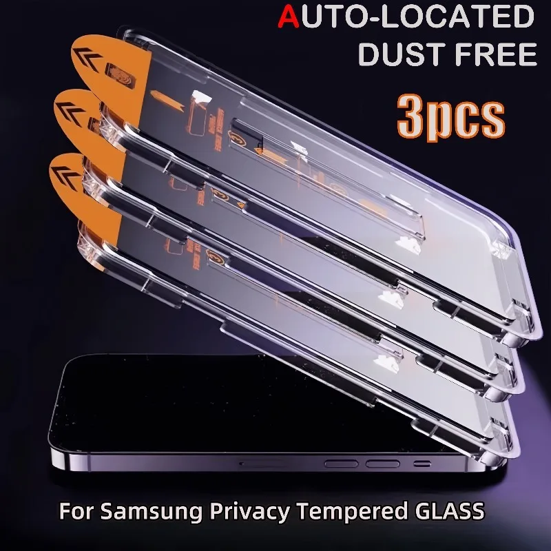 3Pcs Privacy Tempered Glass for Galaxy A56 A55 A54 A53 Privacy Screen ...