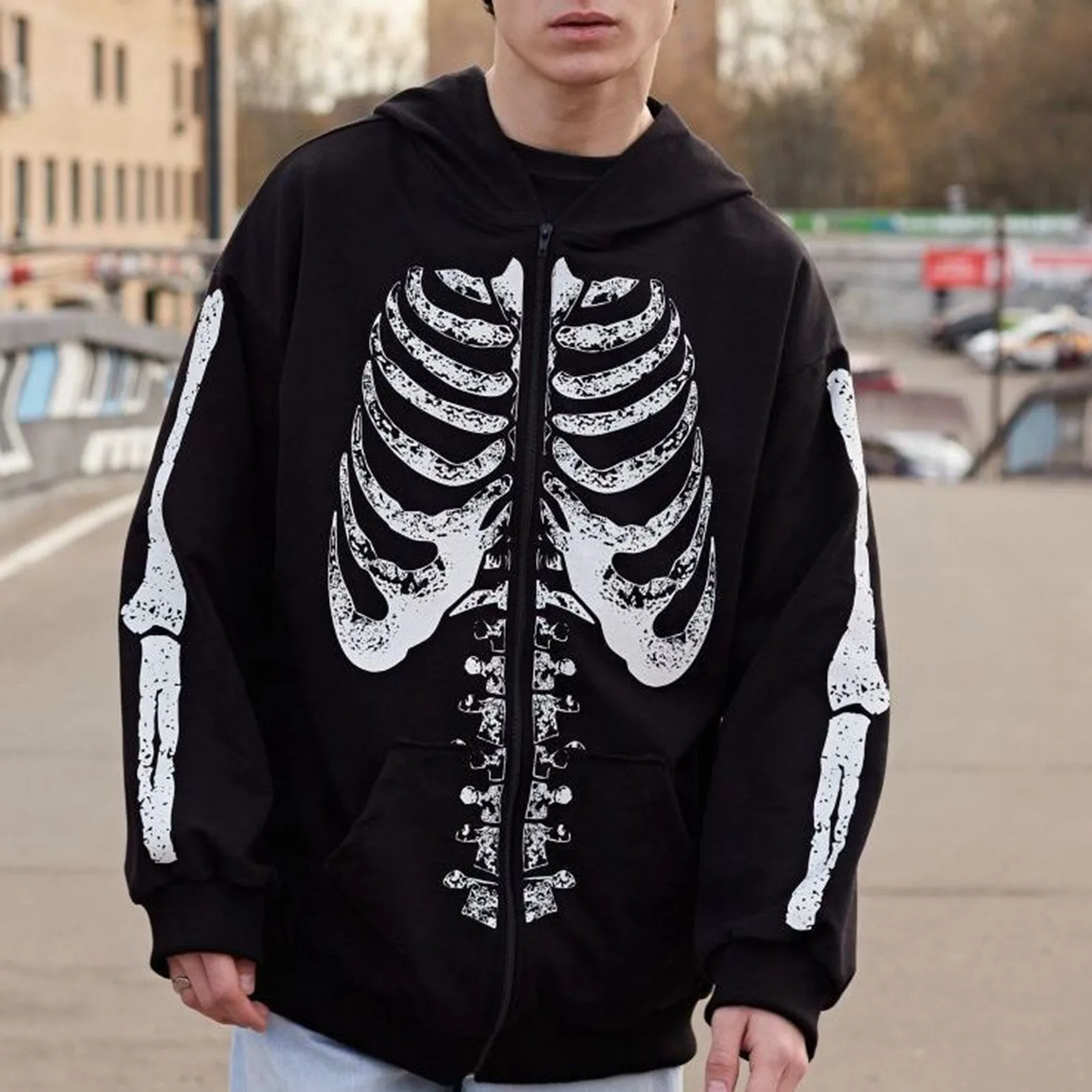 Men-Hoodie-Street-Fashion-Autumn-Winter-Halloween-Skeleton-Print ...