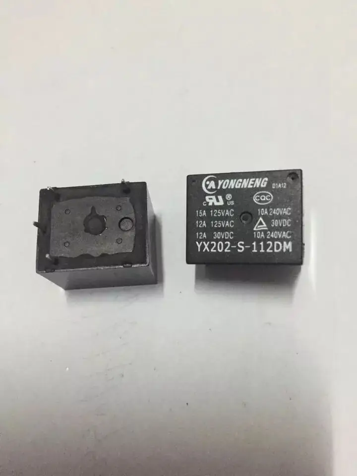 YX202 S 112DM 100% 10PCS/ตกแต่งบ้าน30VDC ต้นฉบับ4 Pin Relay 10A 12A 15A ...