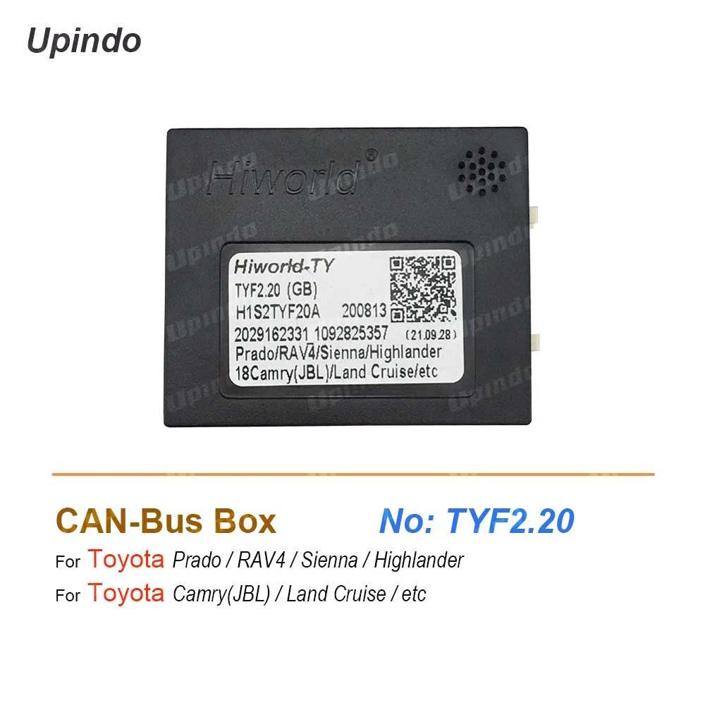 Car Stereo Android Radio Canbus Box Decoder Adapter For Toyota Prado Rav4 Sienna Highlander ...
