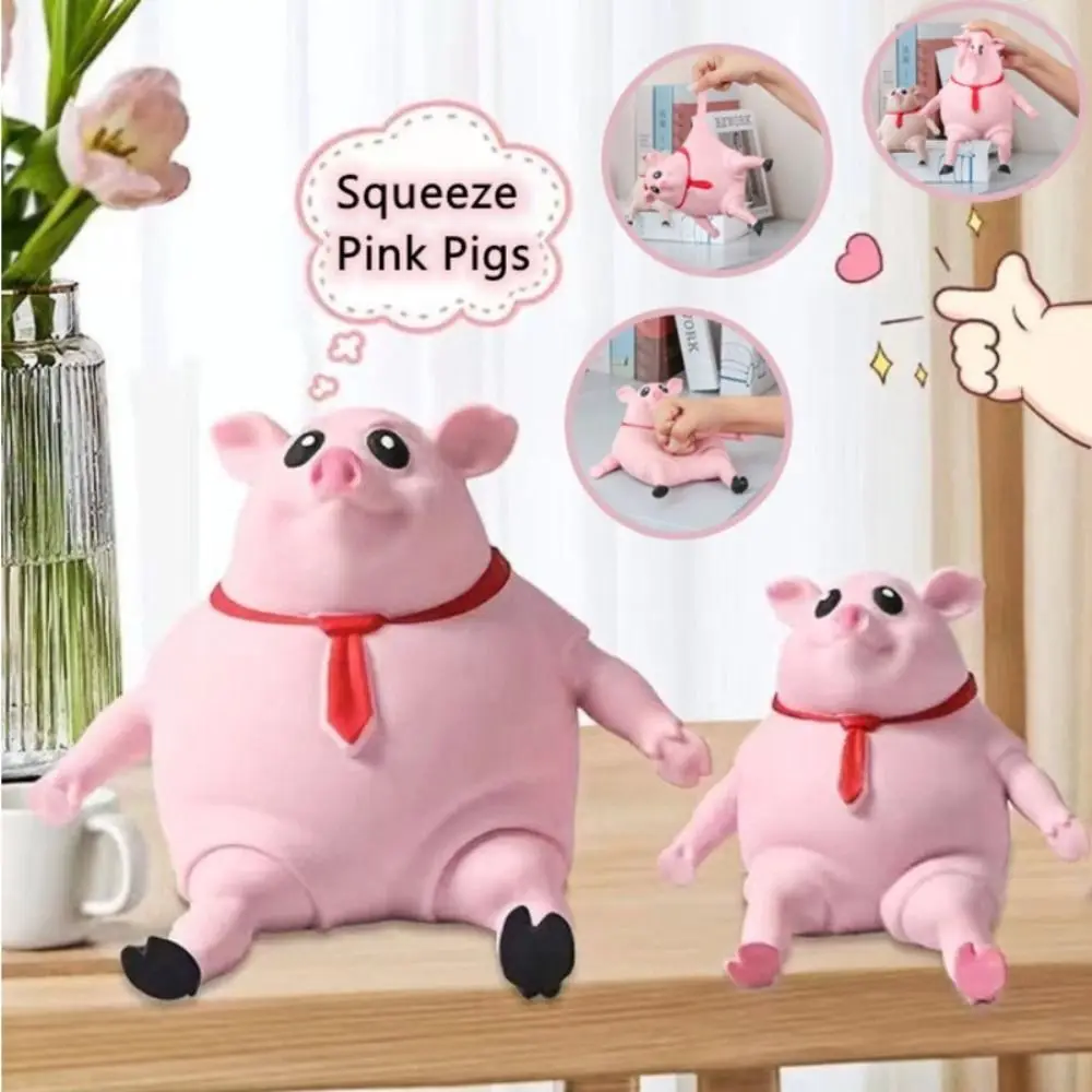 Lovely Cartoon Squeeze Pink Pig: The Ultimate Stress-Relief Companion ...