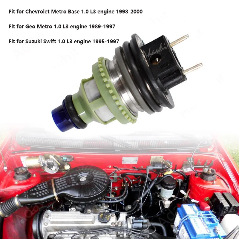 New-Fuel-Injector-for-Chevy-Geo-Metro-Suzuki-Swift-1-0L-195500-2160 ...