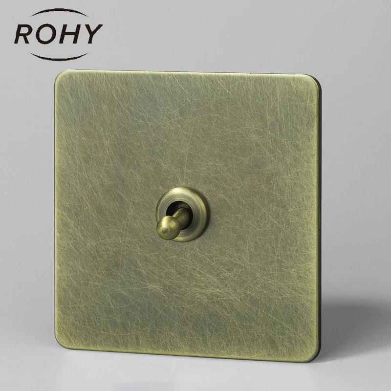 Retro-Bronze-Brass-Wall-Toggle-Switch-EU-Power-Socket-with-USB ...