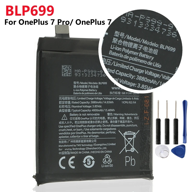 BLP699-4000mAh-Replacement-Battery-For-OnePlus-7-Pro-OnePlus-7-Plus ...