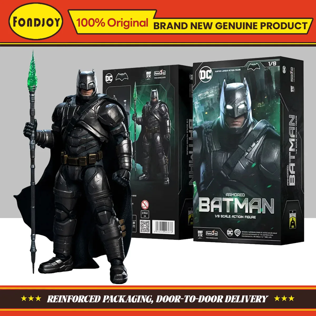 Fondjoy Toys Batman v Superman: Armored Batman Justice League Detective ...