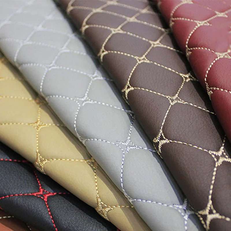Quilted Faux Leather Fabric