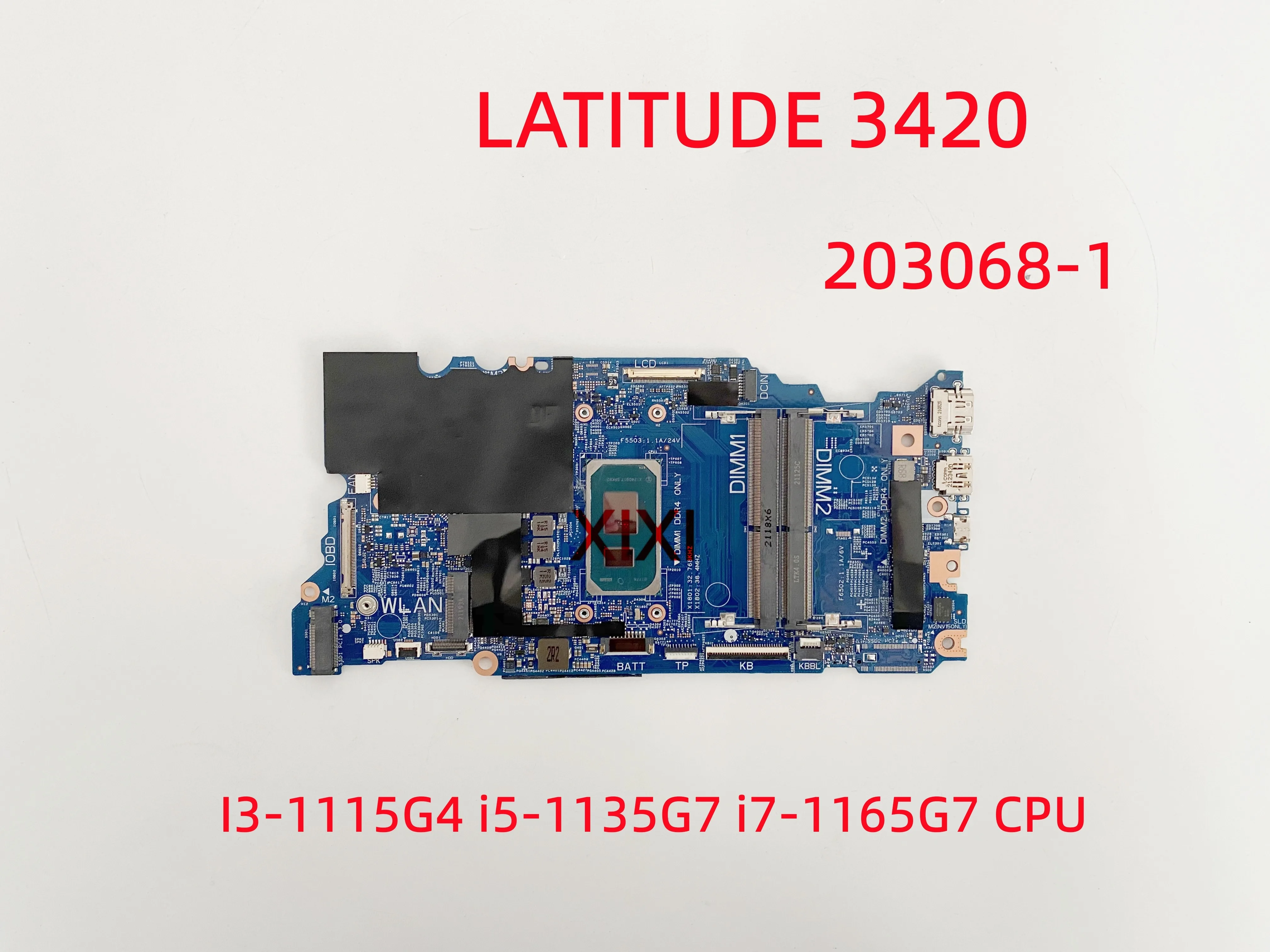 203068-1-For-DELL-LATITUDE-3420-Laptop-Motherboard-with-I3-1115G4-i5 ...