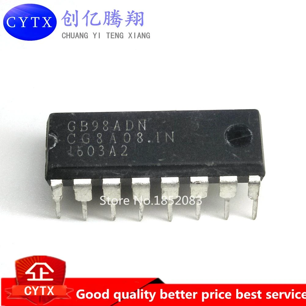 2 piezas GB98ADN GB98 DIP 16| | - AliExpress