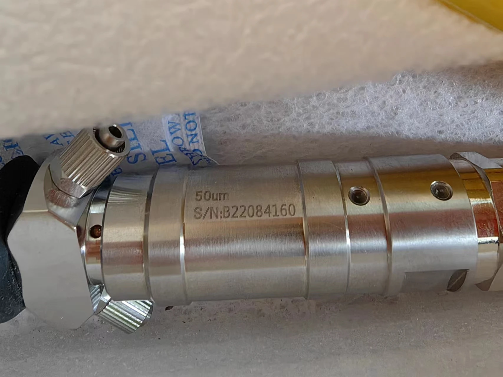 Fiber Laser QBH Optical Cable 20Meters 50um Core Diameter 125um ...