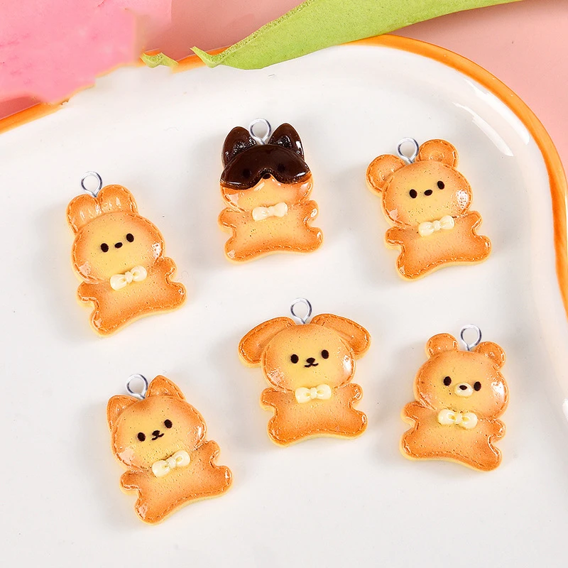 10pcs-European-Small-Animal-Biscuit-Charms-for-Jewelry-Making-Resin ...