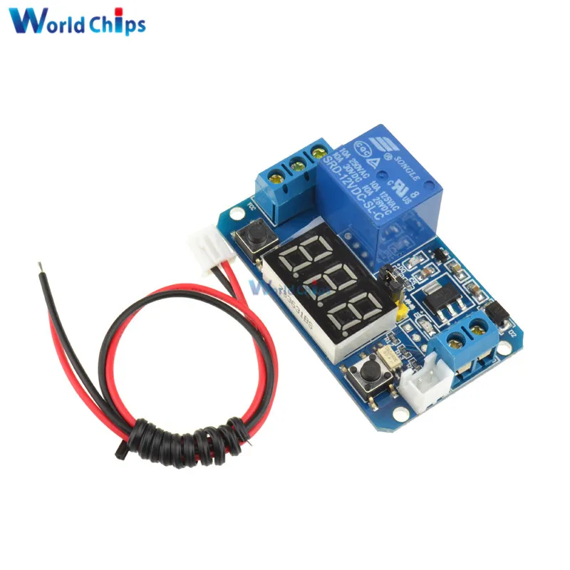 12V-LED-Digital-Display-Relay-Trigger-Time-Delay-Relay-Module-0-999s-0 ...