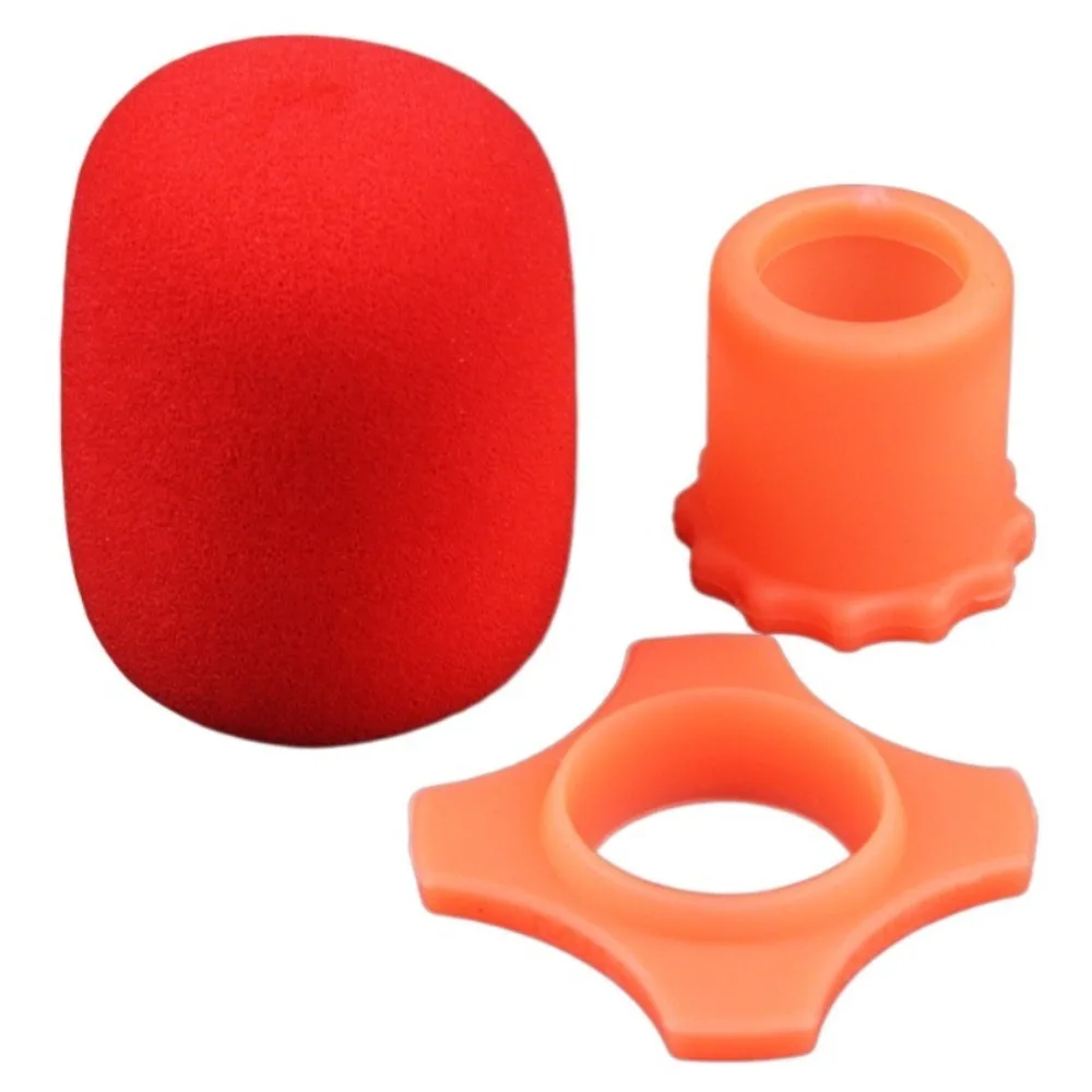 Silicone Microphone Skidproof Case Soft Shakeproof Microphone Anti-Slip ...