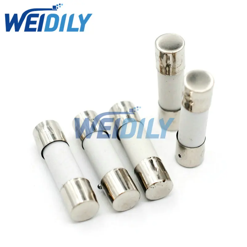 10pcs 5*20mm Fast Blow Ceramic Fuse 5x20mm 250v 0.1a 0.25a 0.5a 1a 1.5a ...