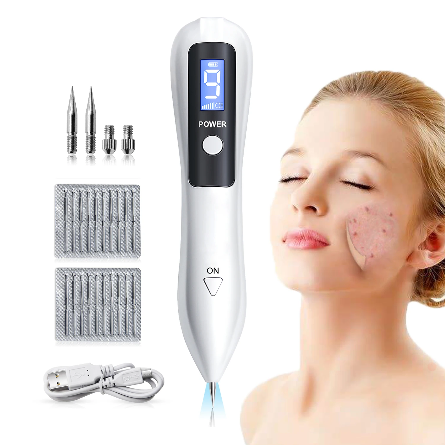 Skin-tag-Remover-Portable-Skin-Tag-and-Mole-Removal-Pen-Replaceable ...