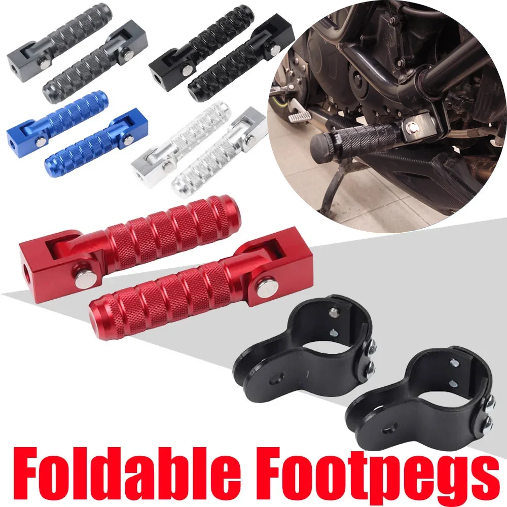 Motorcycle-Accessories-Foot-Pegs-Rest-Crash-Bar-Highway-Footpegs ...