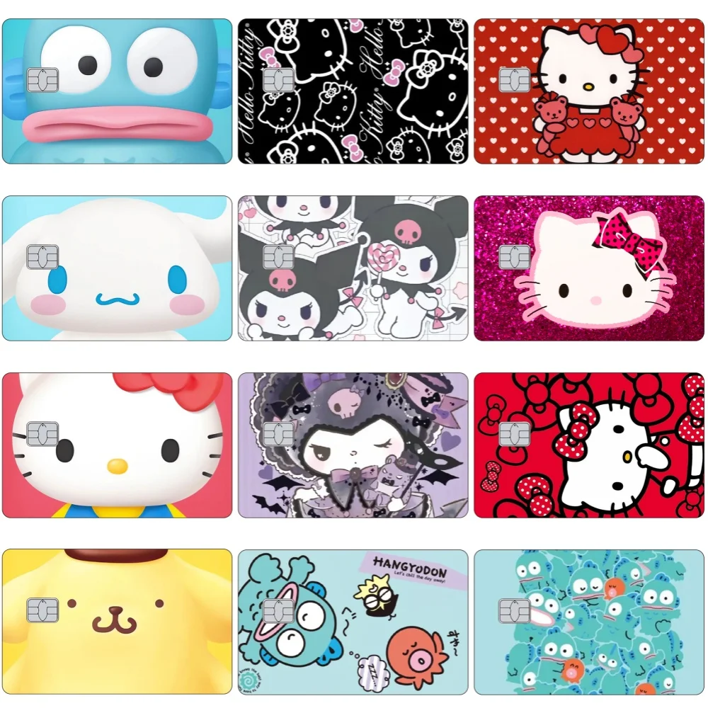 Creative Anime Hello Kitty Hangyodon Sanrio Credit Card Debit Card ...