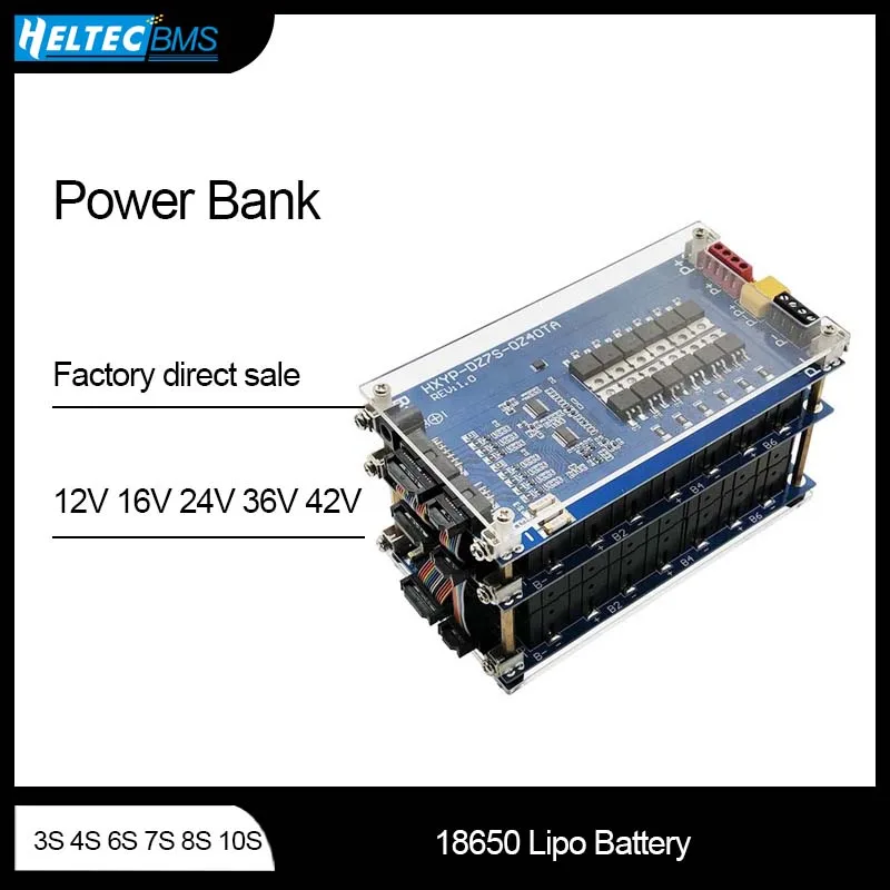 12V 16V 24V 36V 42V 32V 29V 3S 4S 6S 7S 8S 10S Power Wall 18650 Battery ...