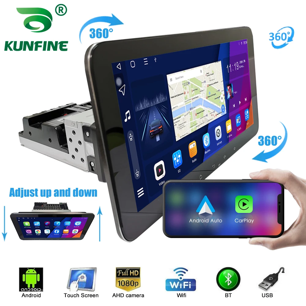 10.33inch 1 Din Car Radio Android Car Stereo Car Audio System Auto ...