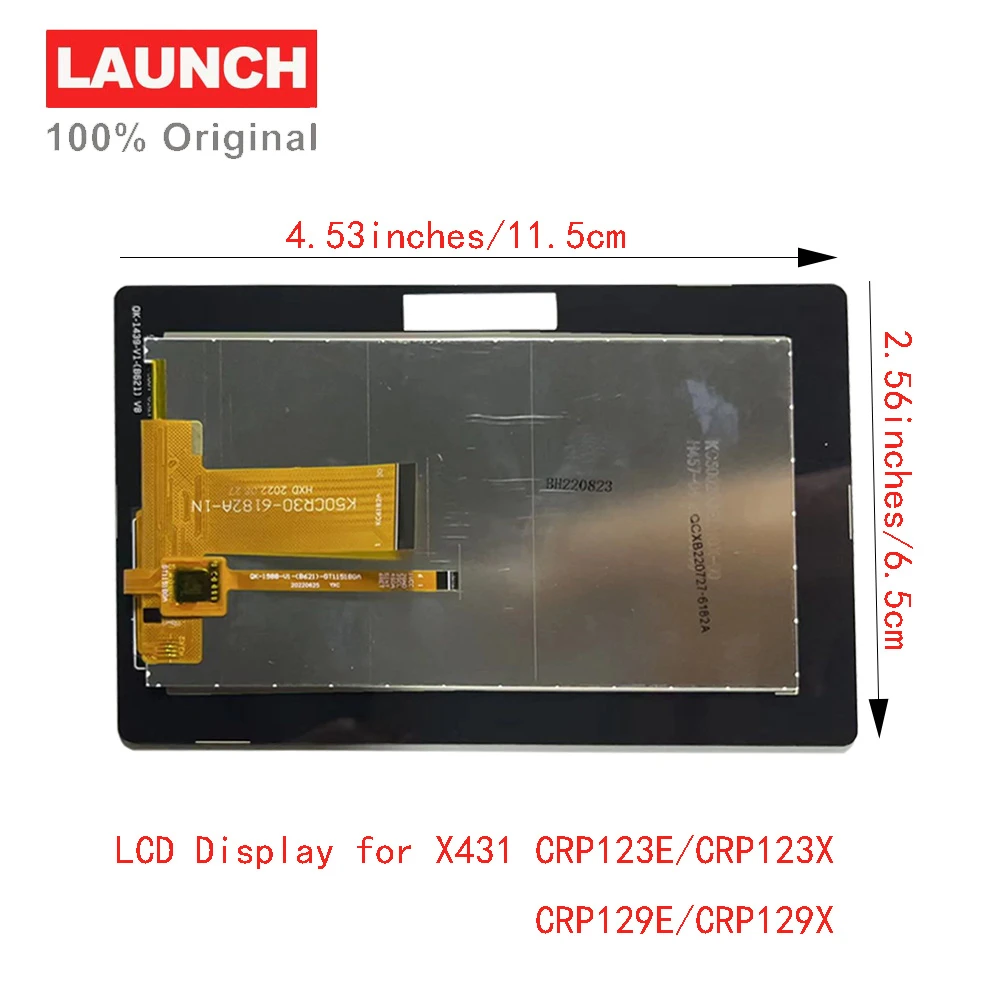 LCD Display for LAUNCH X431 CRP123E/CRP129E/CRP123X/CRP129X/CRP123i ...