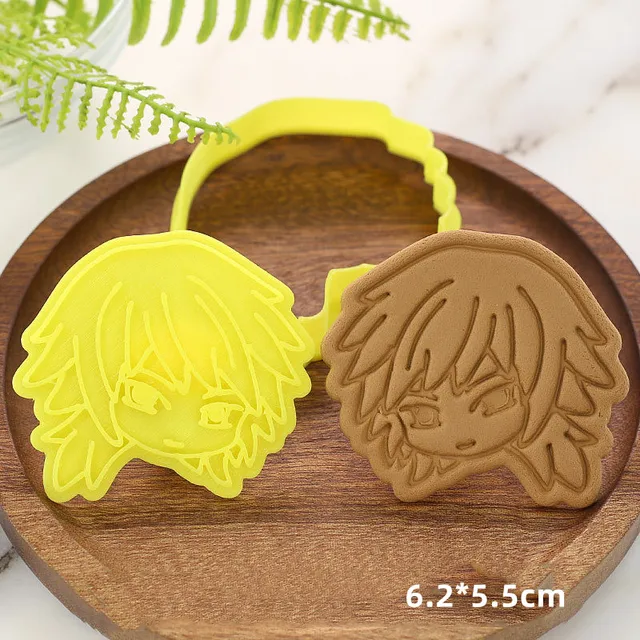 Anime Demon Slayer Cookie Mold Kawaii Kamado Tanjirou Nezuko 3D Plastic ...