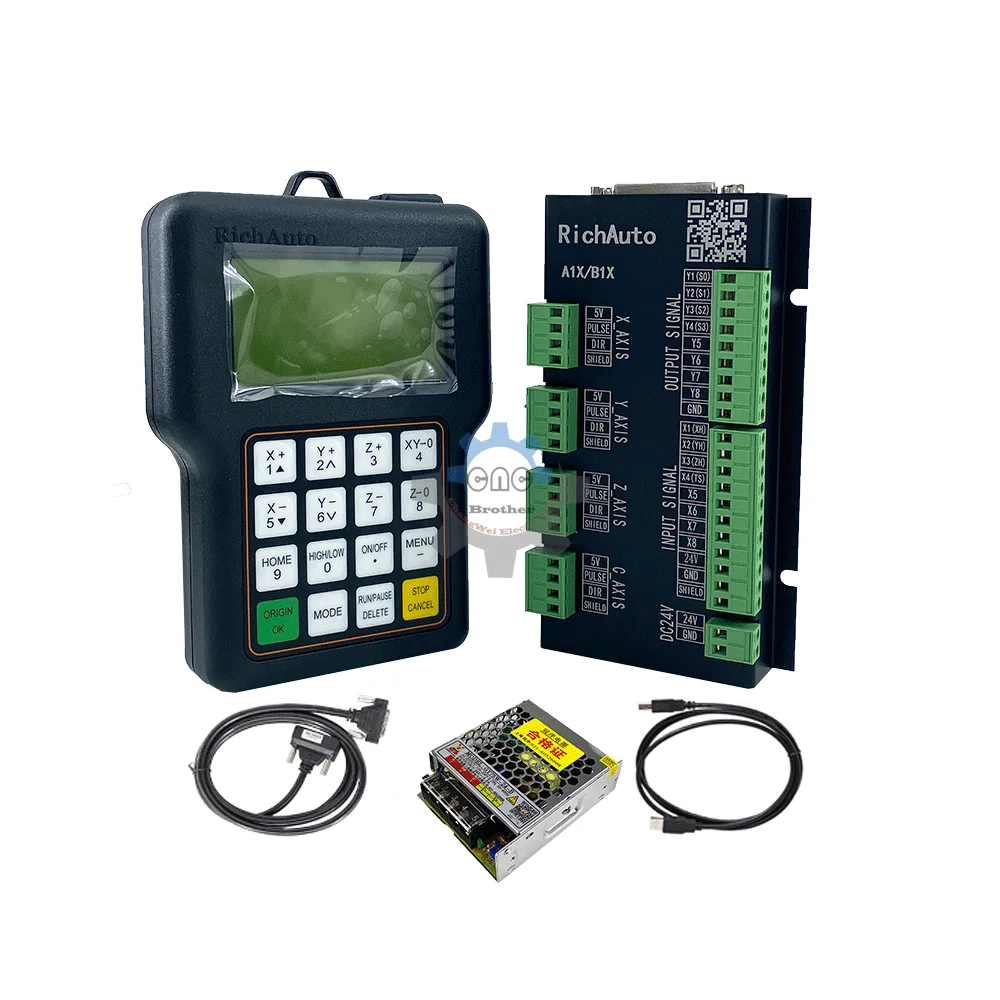 RichAuto-controlador-de-movimiento-DSP-A11-CNC-A11S-E-C-control-remoto ...