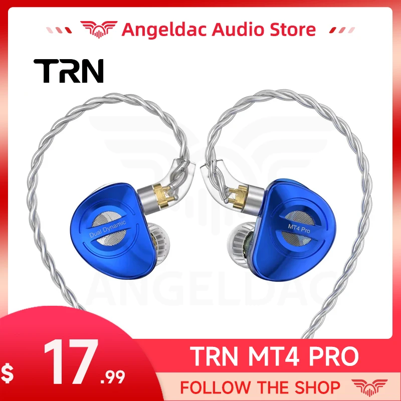 Generic Trn Mt4 Pro 2dd In Ear Earphone Bass High-Performance Dual ...