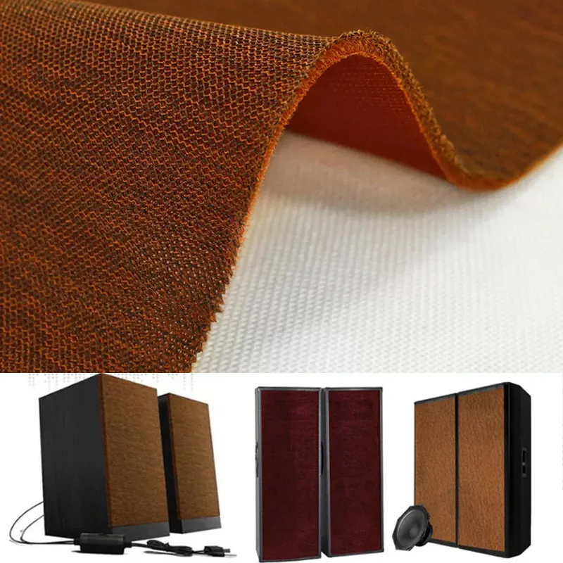 155x45/100cm Encrypted Thicken Speaker Cloth Grille Audio Stereo ...