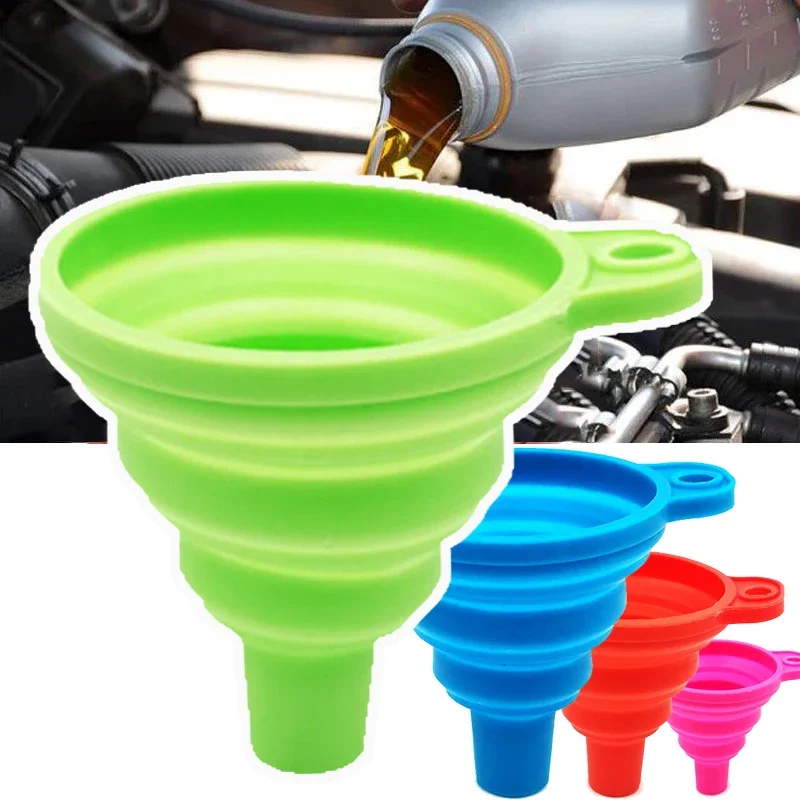 Car-Engine-Funnel-Silicone-Liquid-Funnel-Washer-Fluid-Change-Foldable ...