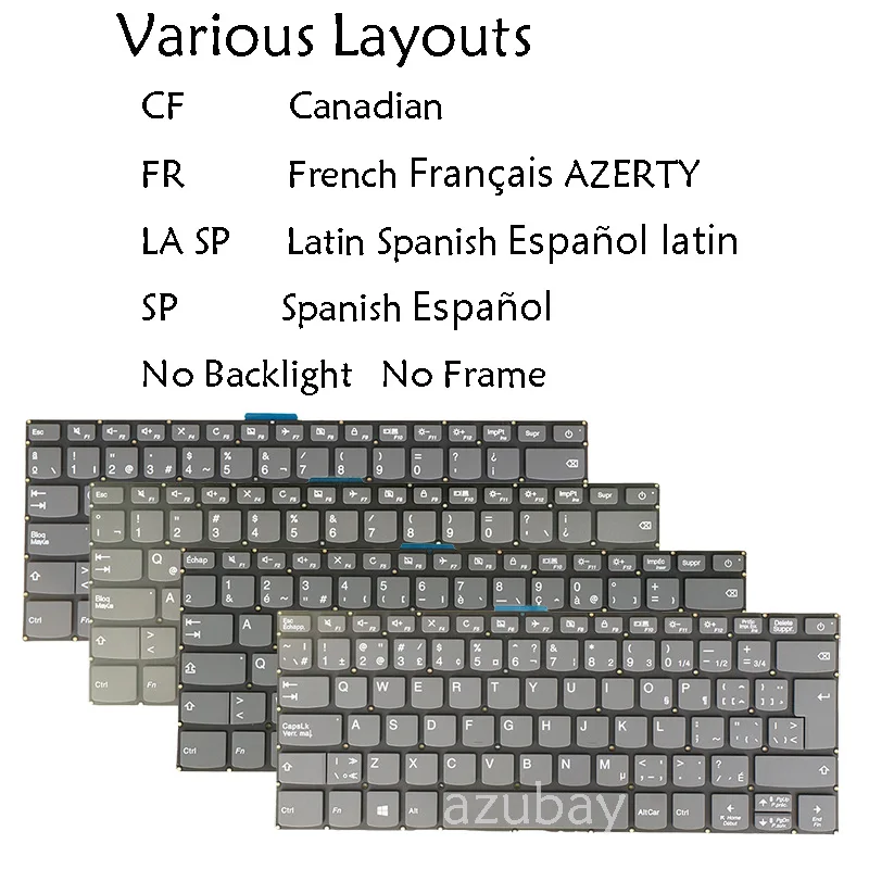 Laptop-Keyboard-For-Lenovo-Ideapad-S145-14IKB-S145-14IML-S145-14IWL ...