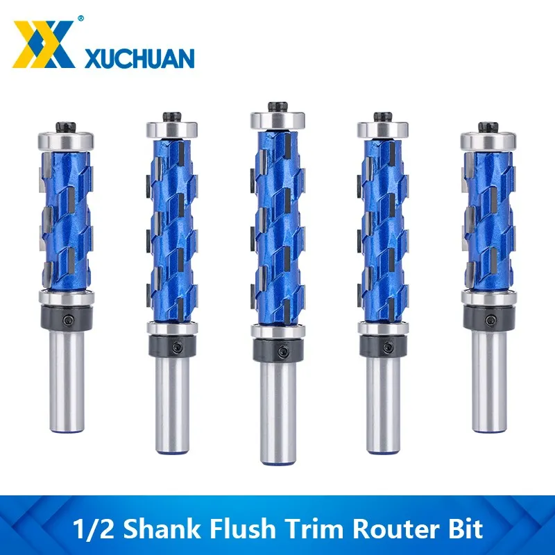 Milling-Cutter-12mm-1-2-Shank-Flush-Trim-End-Mill-Solid-Carbide-Spiral ...