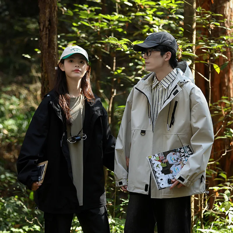 JSNLG8303-2024-Men-s-spring-and-autumn-jacket-men-s-coat-couple-hooded ...