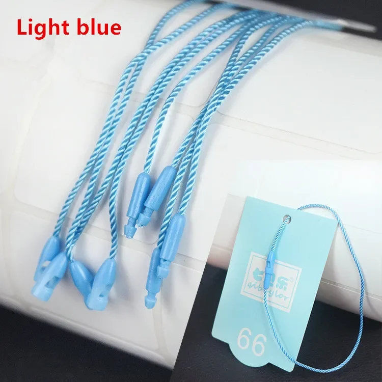 Tag Strings 1000pcs Polyester 20CM Snap Lock Loop Tie Fasteners | eBay