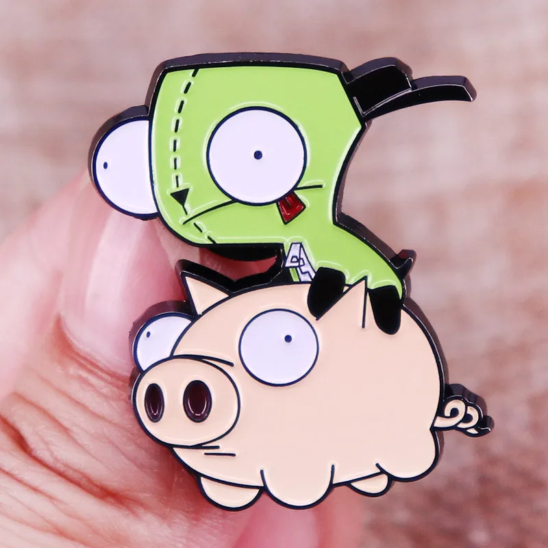 Invader Zim Piggy Drawing
