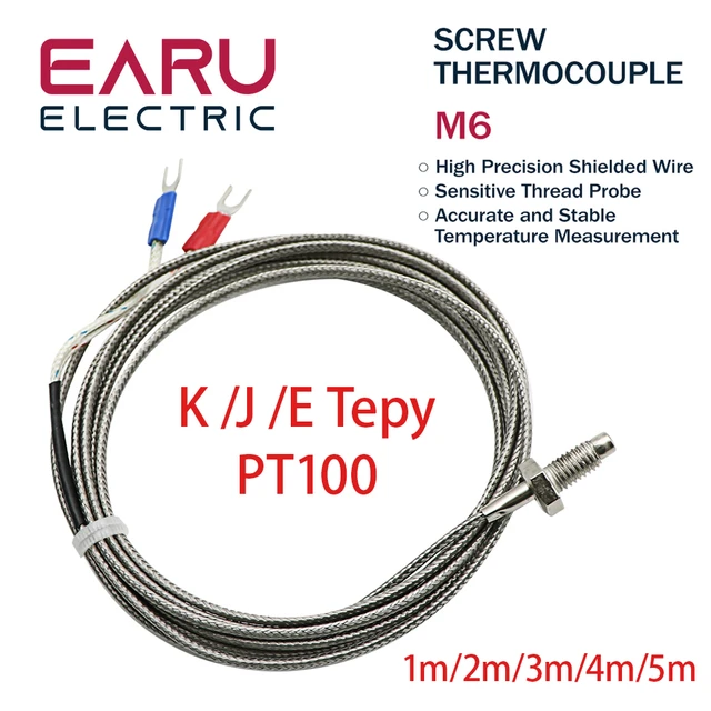 BSP PT100 Thermowell Temperature Sensor PT100 Platinum RTD, 48% OFF