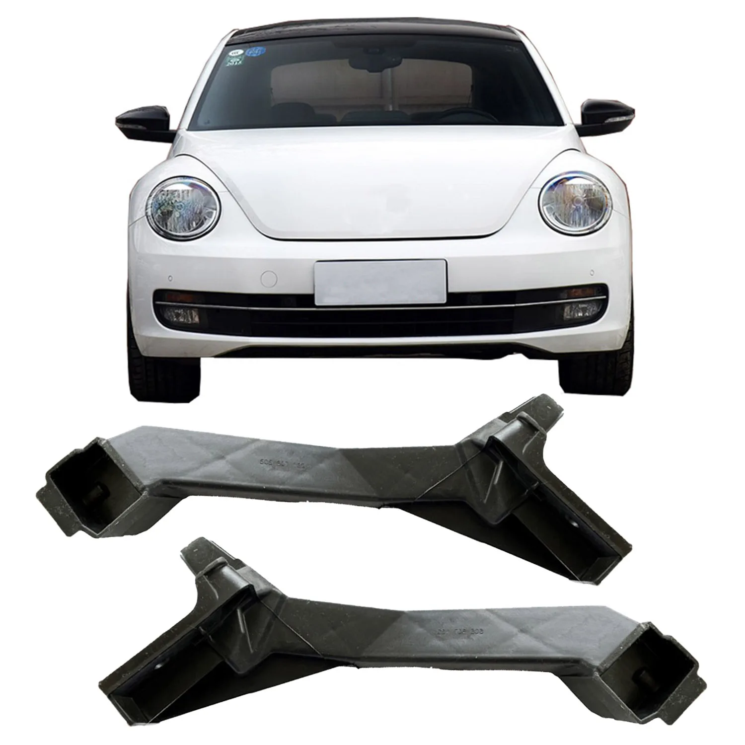 Para Volkswagen Beetle 2012-2019 soporte de parachoques trasero ...