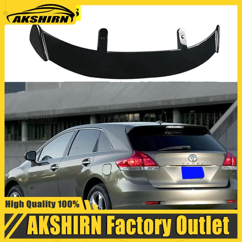 Use For 2009-2013 Toyota Venza Spoiler ABS Plastic Car Roof Spoiler ...