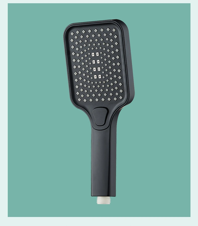 Support de douche,F--Grand pommeau de douche à haute pression et ...