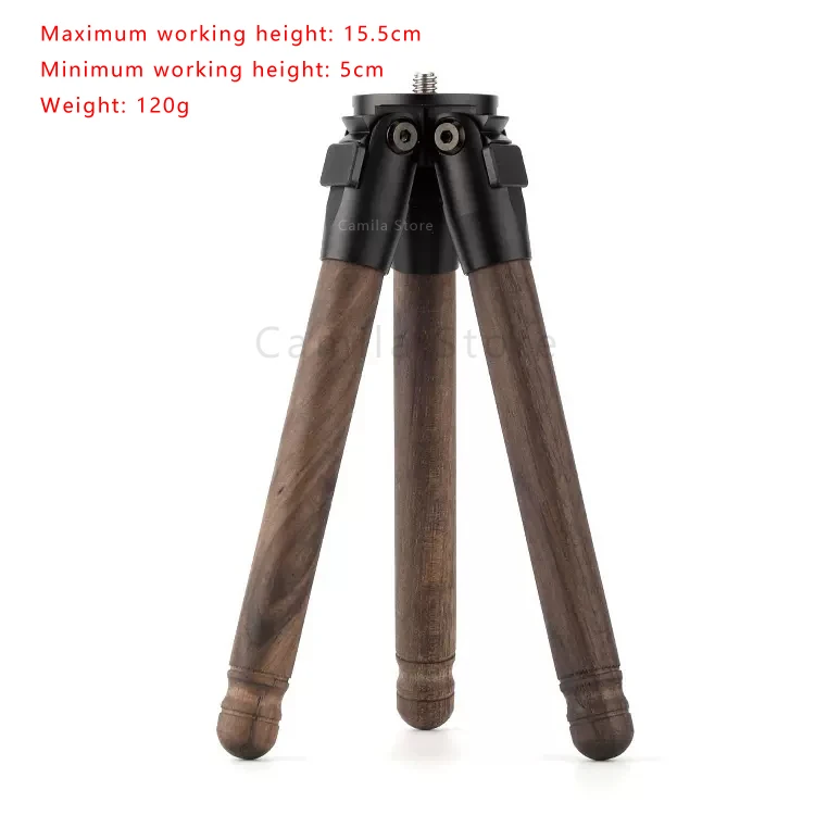 Photography-Mini-wooden-Tripod-Aluminum-Alloy-Desktop-Stand-Tripod-with ...