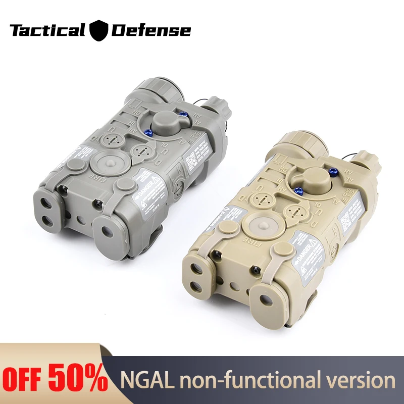 Airsoft Tactical NGAL Laser Dummy 16340 CR123A Battery Case No function ...