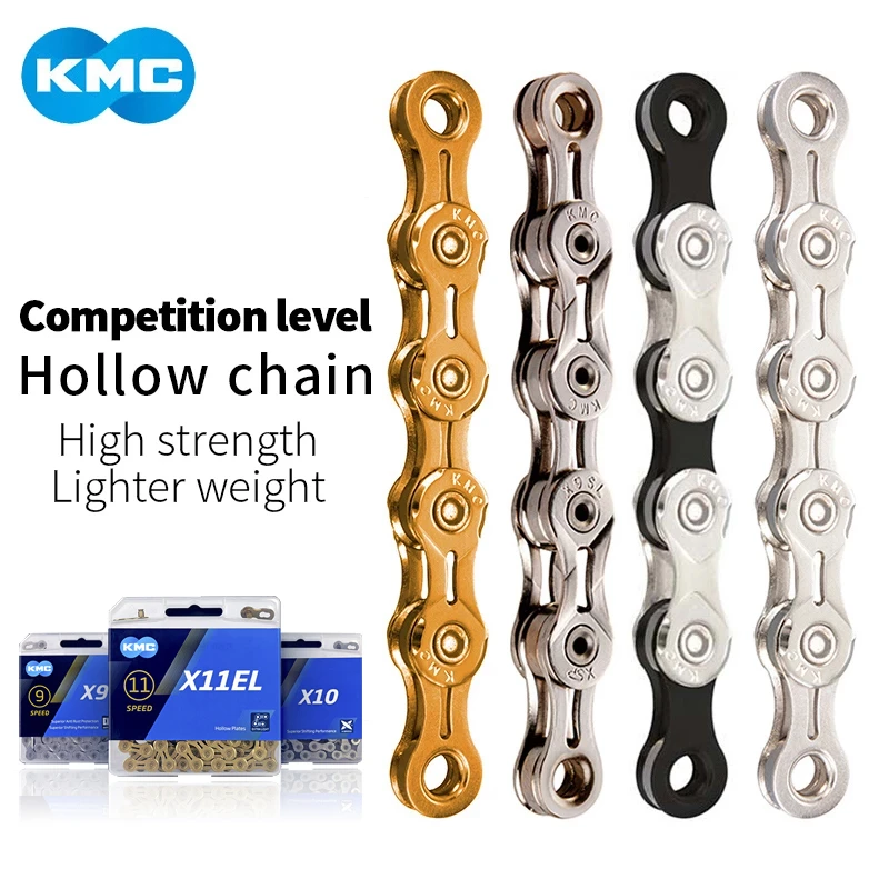 Kmc Bicycle Chain X6 X7 X8 X9 X10 X11 Bike Chain Speed Road Mtb ...