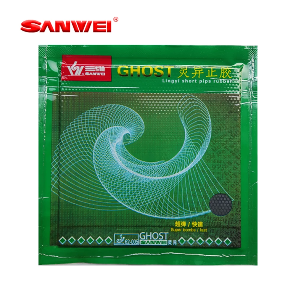 Original SANWEI Ghost Table Tennis Rubber ITTF Approved Sticky Ping ...