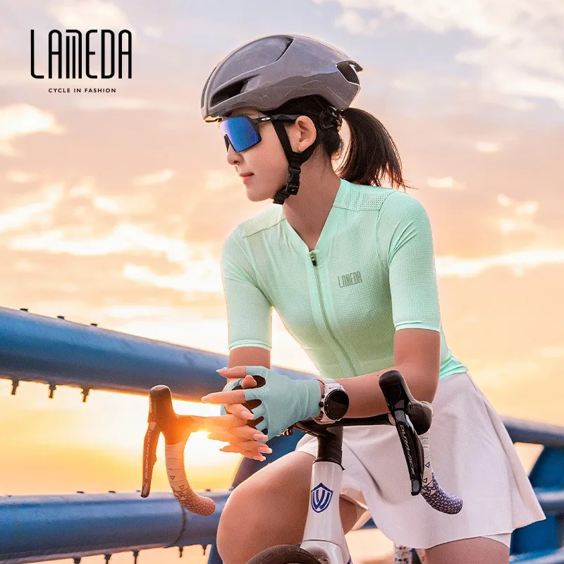 LAMEDA-new-Suolan-high-end-cycling-clothes-women-s-professional-quick-drying-short-sleeved-top ...