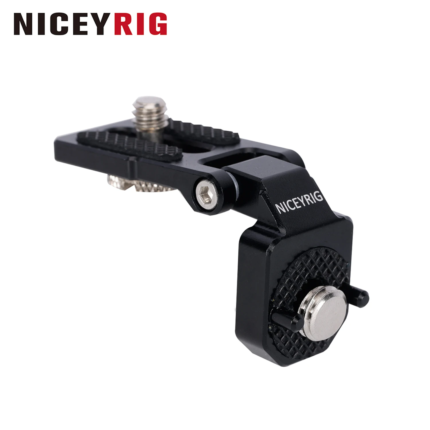 NICEYRIG Right-Angle Bracket Mini L-Shape Mounting Plate for ARRI ...