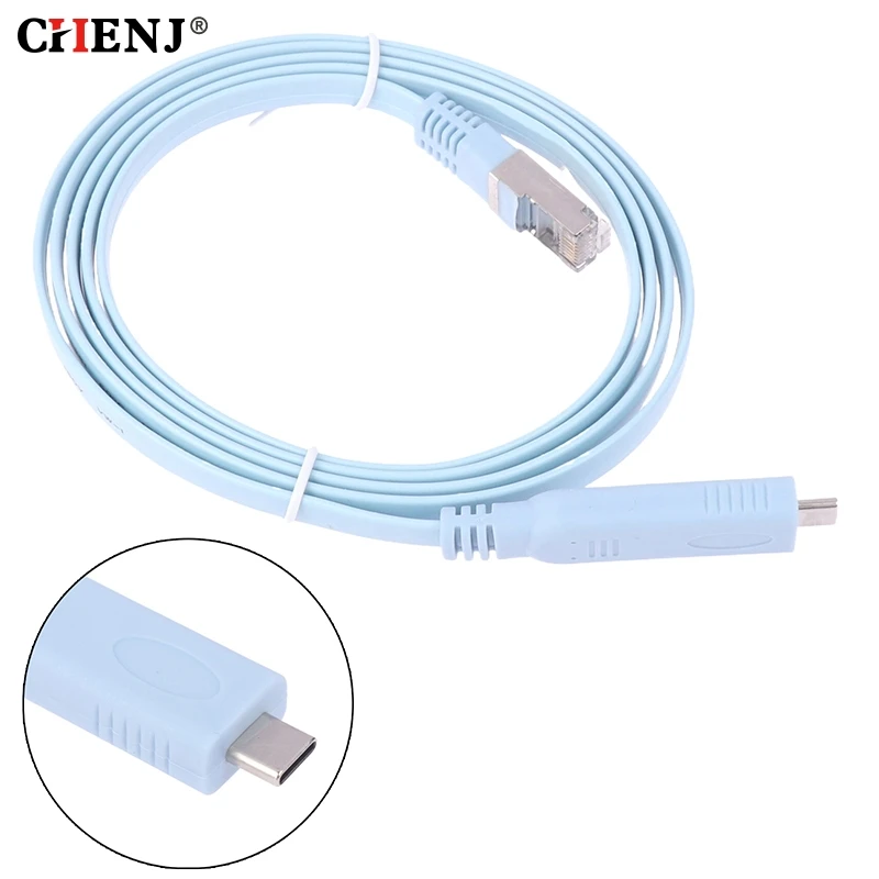 USB-C-3-1-To-RJ45-Console-Cable-FTDI-Chip-Serial-Wire-RS232-For-Cisco ...