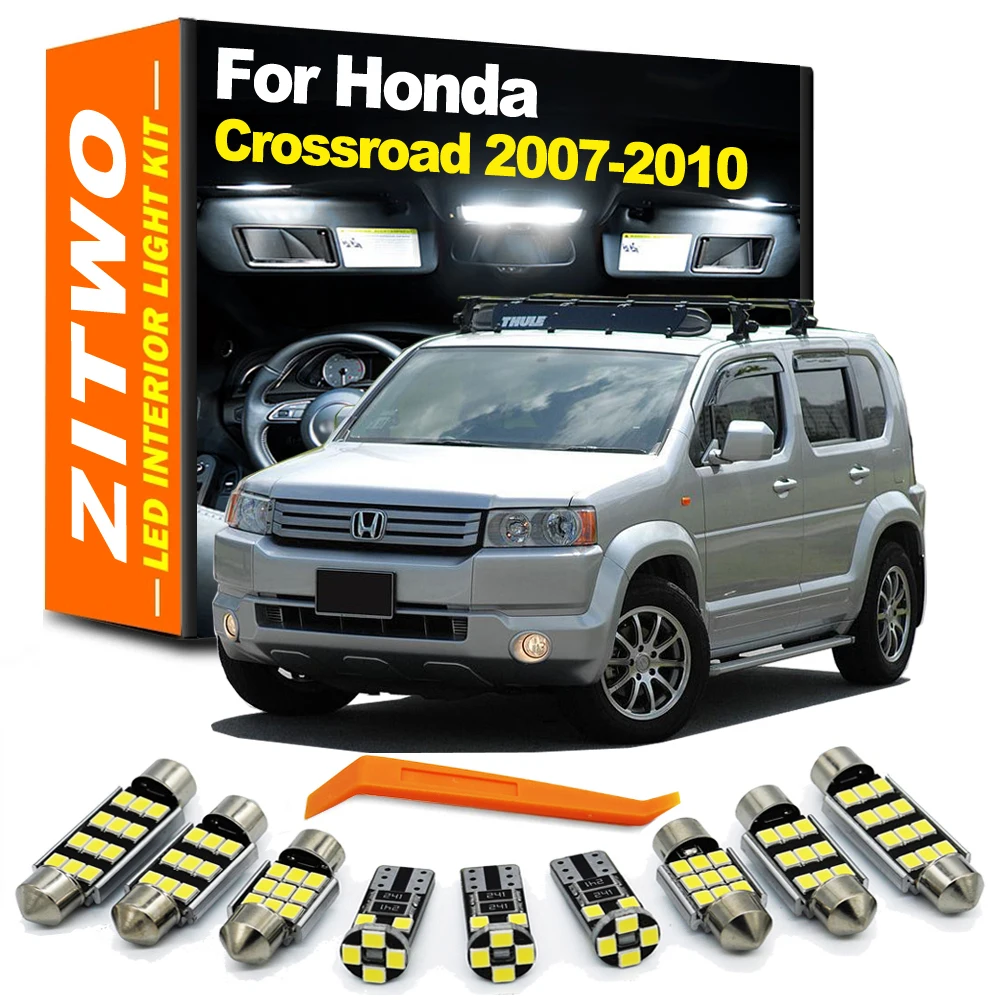 ZITWO-8Pcs-For-Honda-Crossroad-2007-2008-2009-2010-Vehicle-LED-Bulb ...